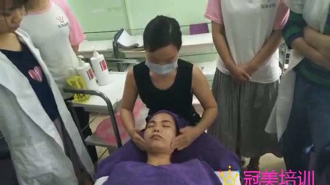 面部护理手法教学视频,美容师最详细的手法就在这里