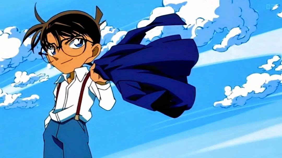 名侦探柯南:柯南破案之余竟然故意凹造型耍帅,想引起小哀的注意