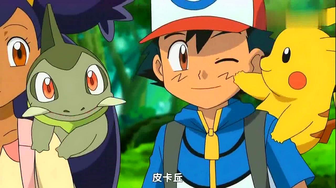 神奇宝贝:小智和皮卡丘有很深的羁绊,皮卡丘摸小智的脸!