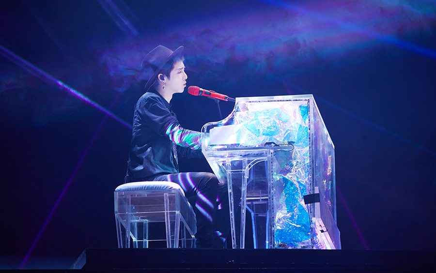 华晨宇2019海口演唱会11.16全程 看台看舞美真的太绝啦!