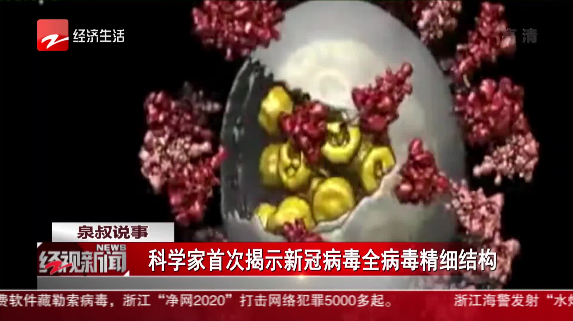 科学家首次揭示新冠病毒全病毒精细结构