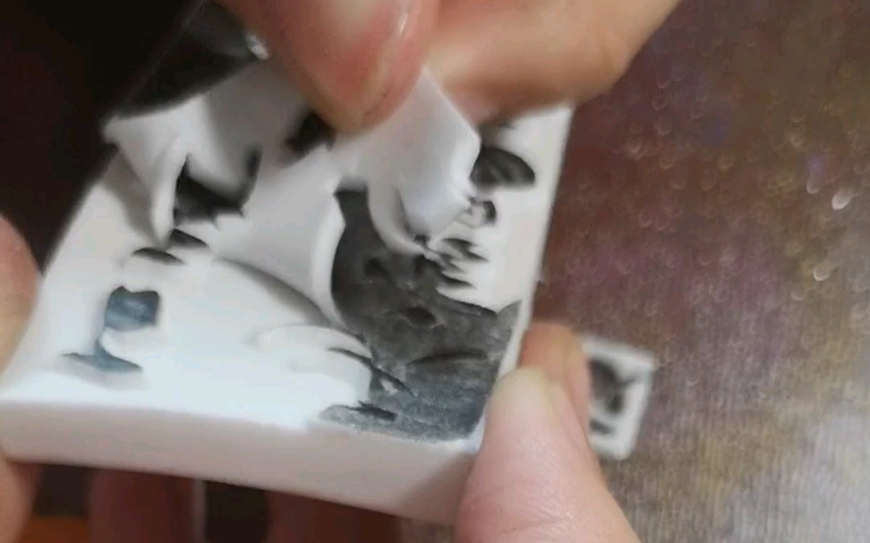 【橡皮章】天官赐福 啊…可揭橡皮章揭开的一瞬间真爽 我总算遇到了...