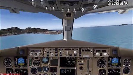 模拟飞行2004 767降落吃辣椒机场