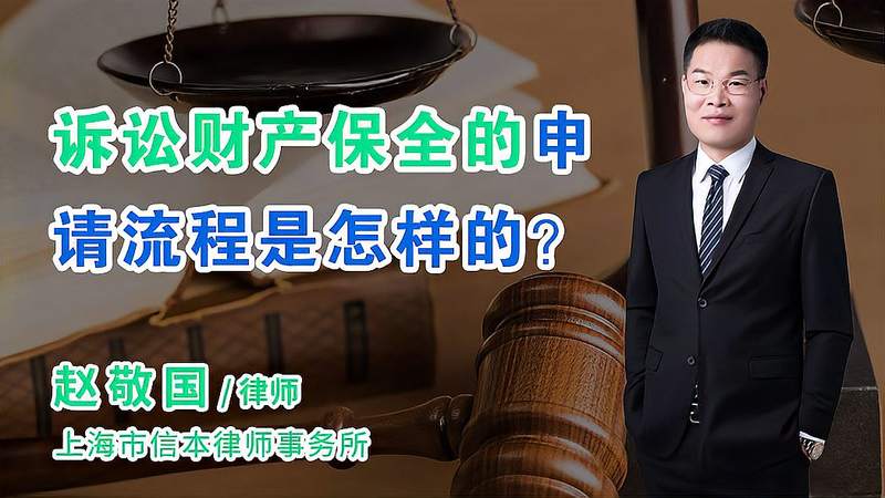 上海诉讼保全担保律师:诉讼财产保全的申请流程是怎样的?