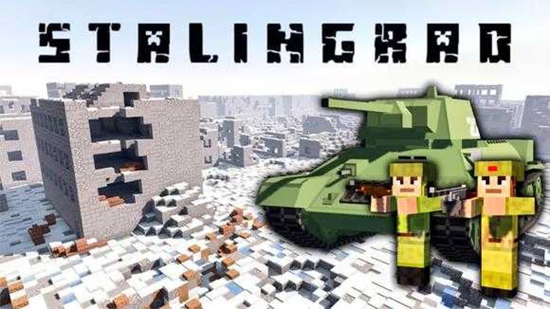 用我的世界来还原二战!- 斯大林格勒战役