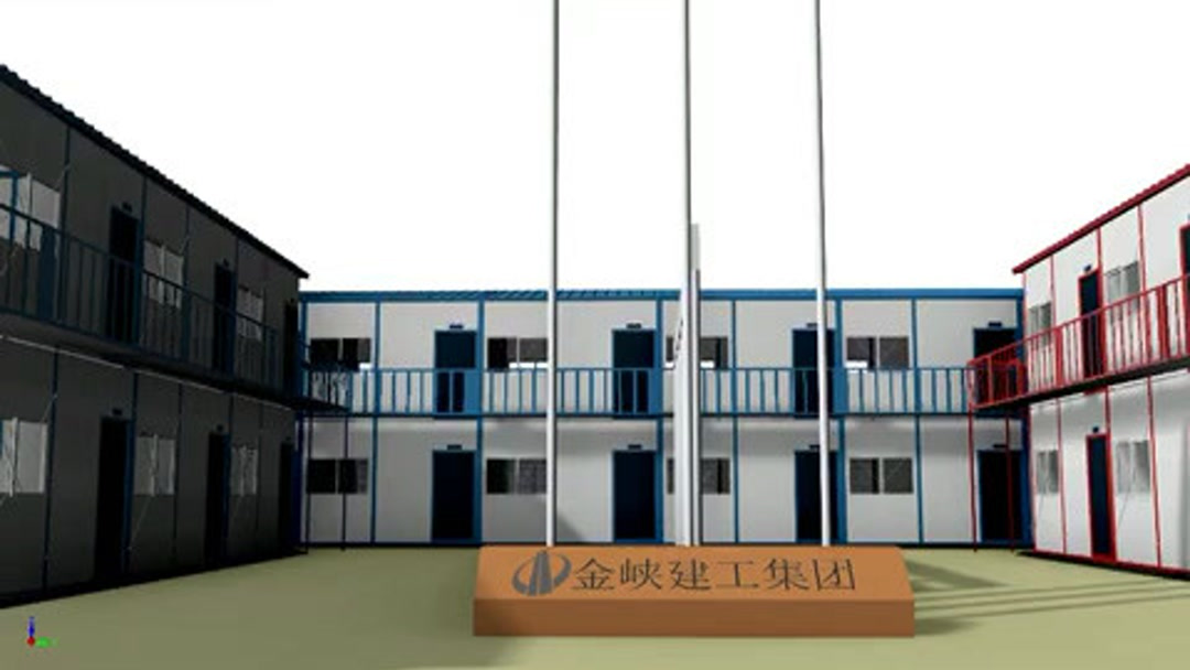 三门峡职业技术学院 bim中心 施工动画演示