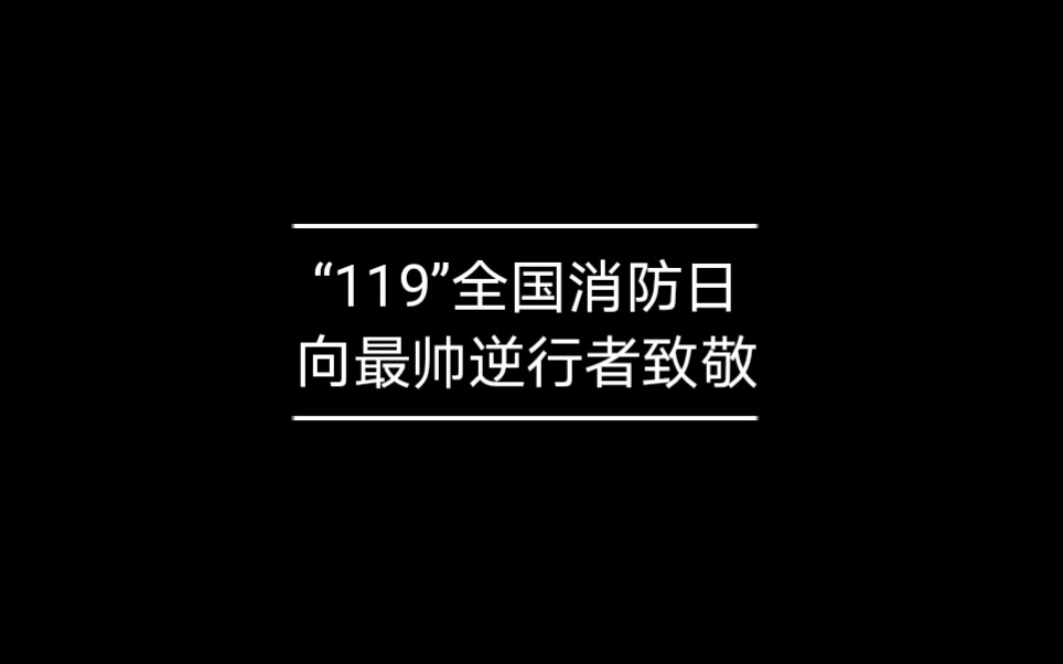 “119 ”全国消防日