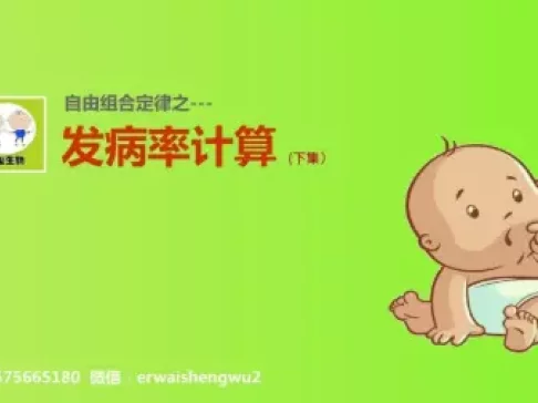 【二歪生物】自由组合定律---遗传病计算--下集