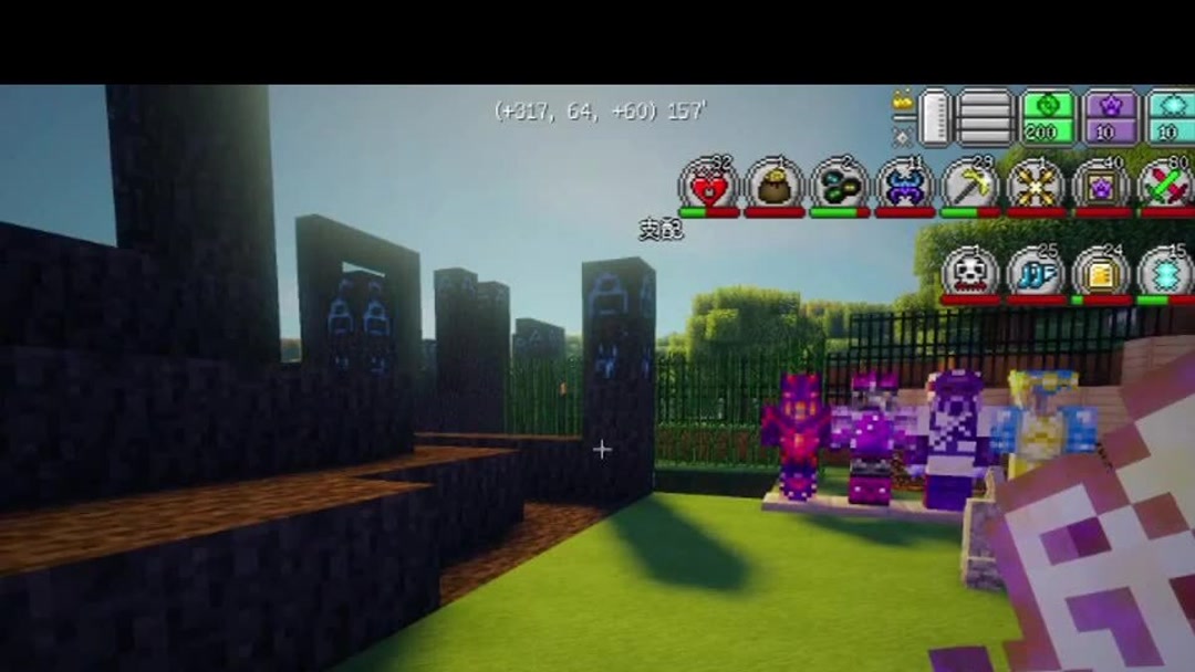 陈子豪MC虚无生存我的世界视频:暴揍石头人(下)哈(3)