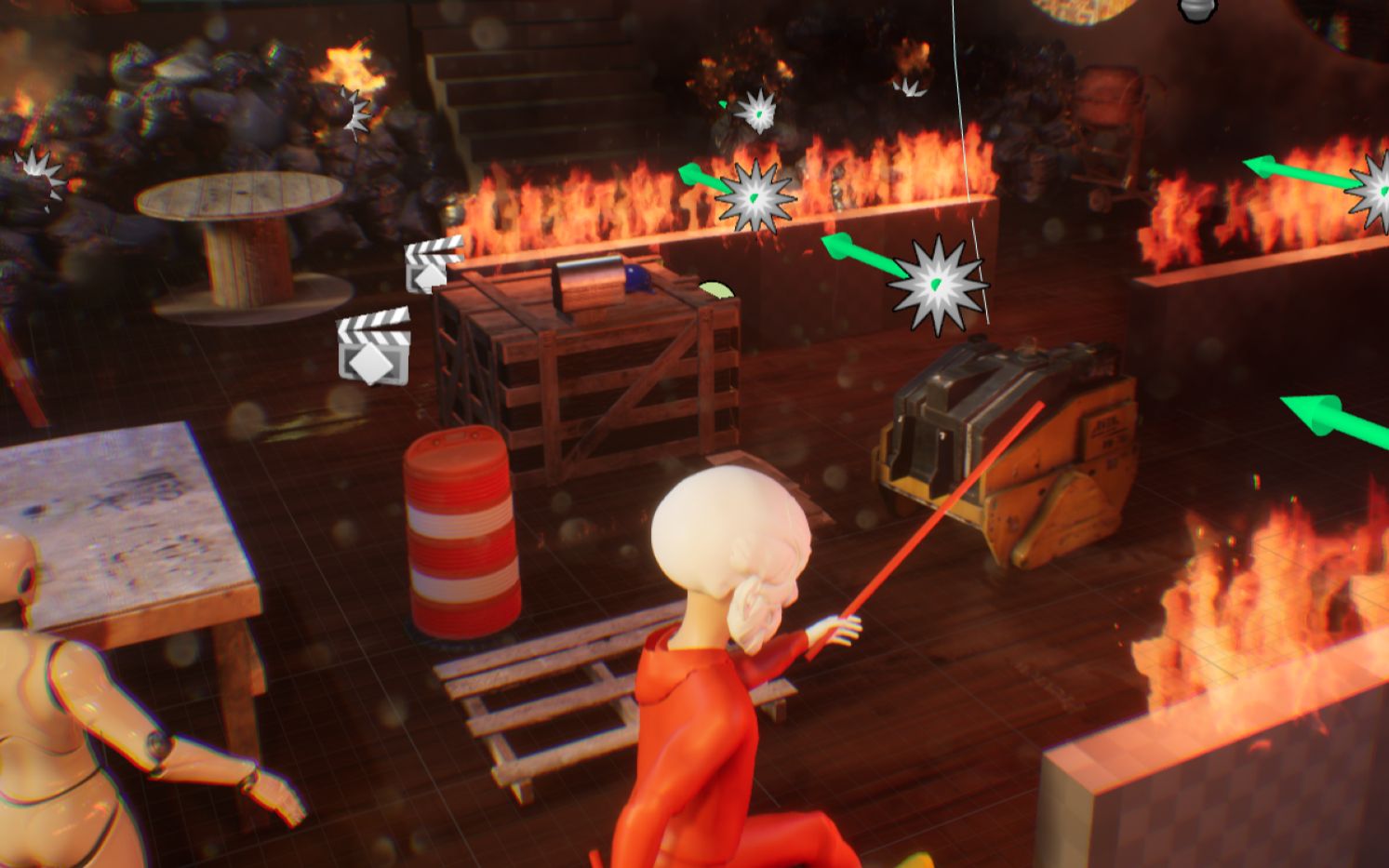 奋战了无数次失败终于把blender做的角色重定向ue4小白人并还能用...