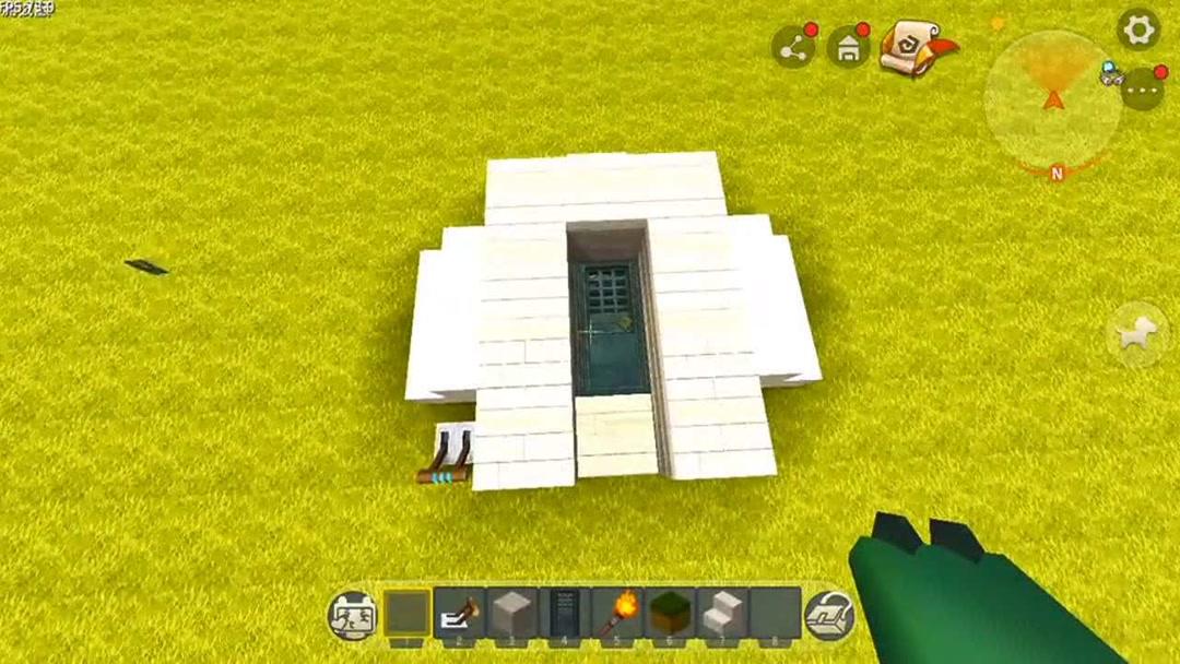 迷你世界:藏在地下的防盗门,这种门谁都无法破坏,太厉害了