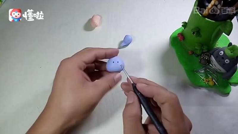 可爱粘土饭团大象简单易学