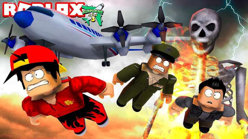 小格解说 Roblox飞机故事模拟器3:遭遇闪电风暴!撞上巨型骷髅?