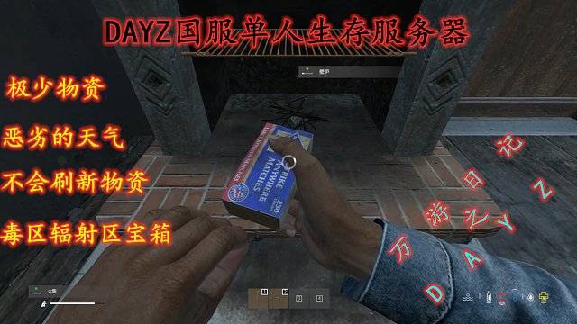国服单人硬核生存服务器『万游日记之DAYZ』第一期