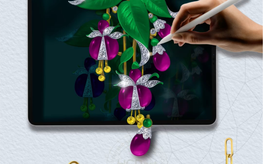 iPad珠宝手绘设计课程