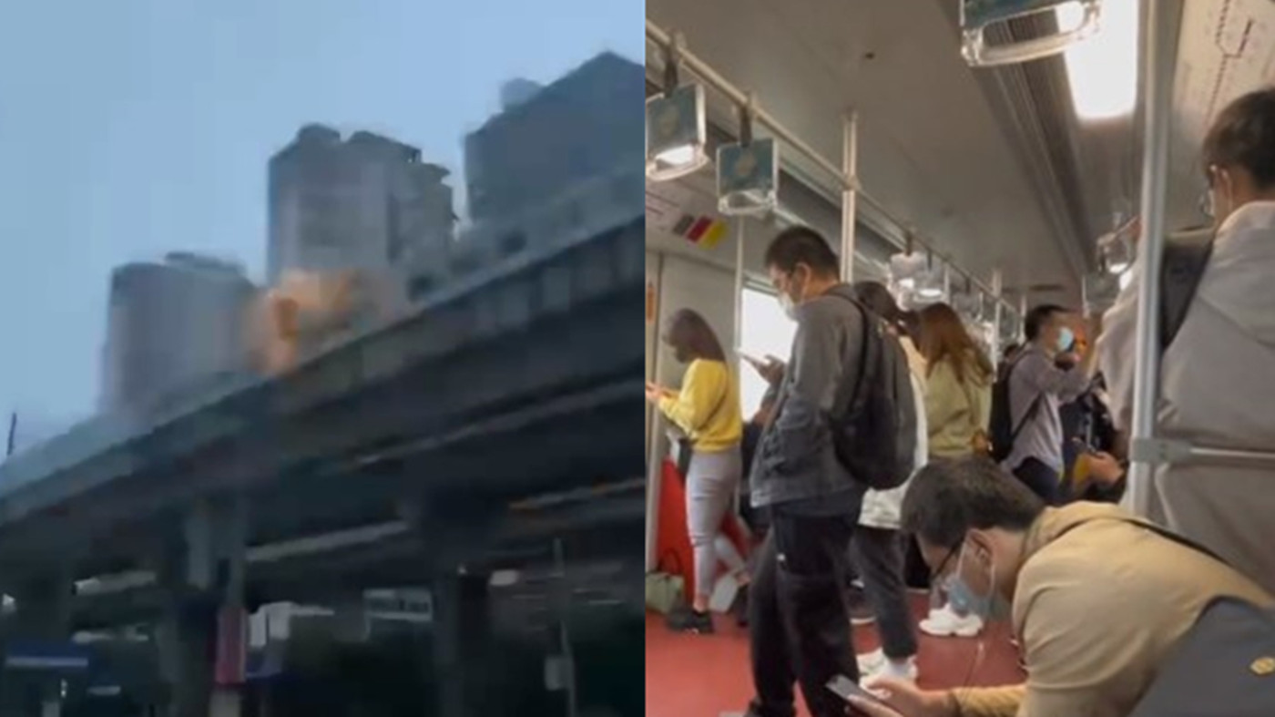 上海11号线突发故障,现场传出爆炸声,多辆列车暂停等待
