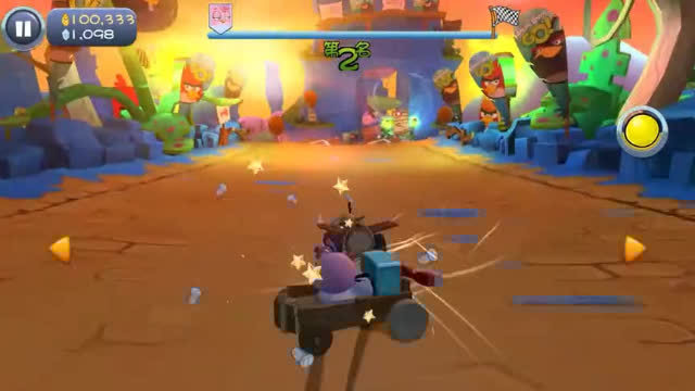 卡丁车游戏卡BUG了,我始终第一名却输掉比赛