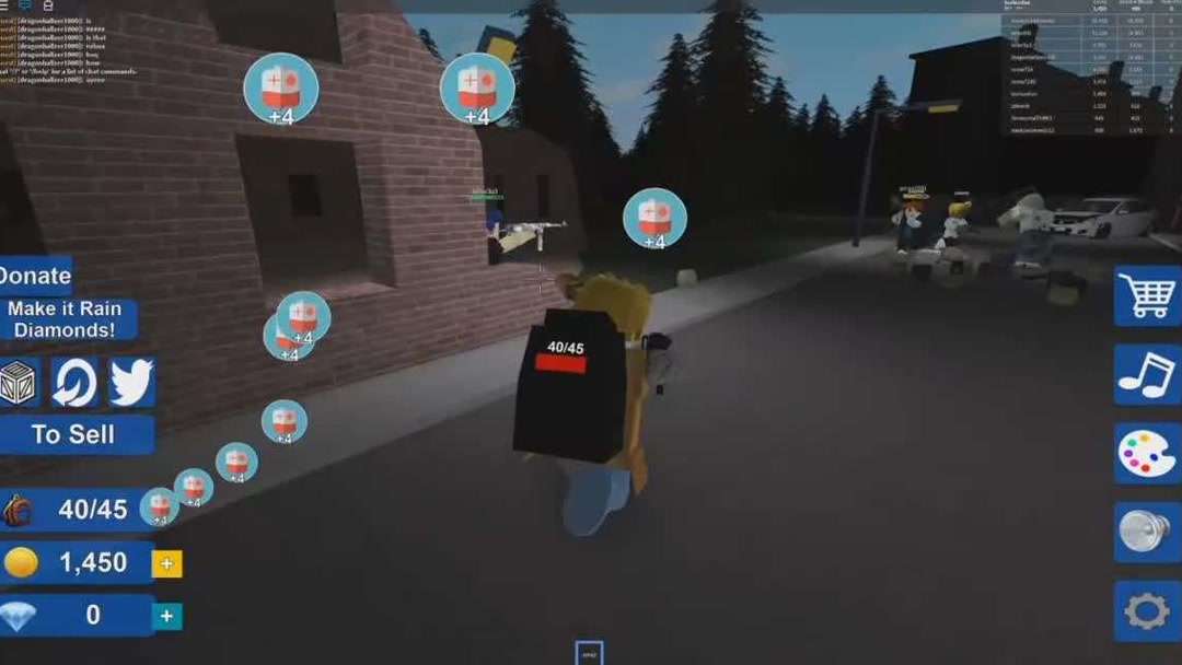 咯咯多解说Roblox生化僵尸模拟器!大战丧尸部队获取血液制造解药