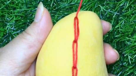 姥爷不让外传的针法,一拉瞬间隐形,用在衣服上太精彩了!