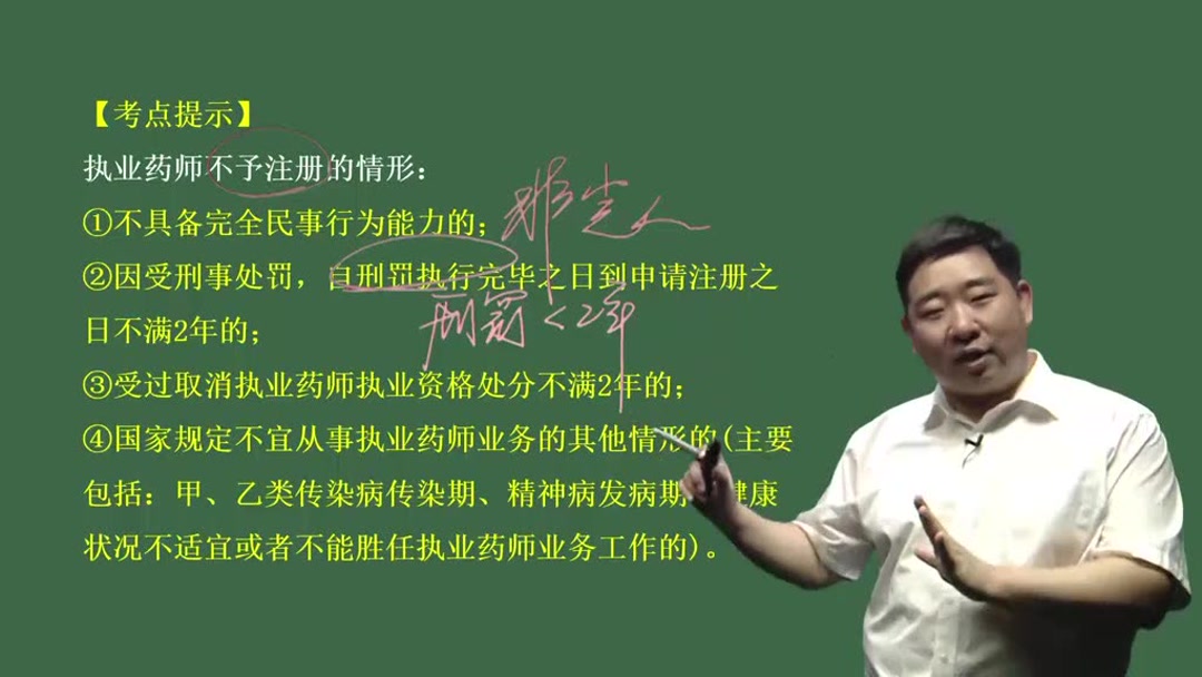 来学网来学教育执业中药师药事管理与法规针题技巧班考点提示03