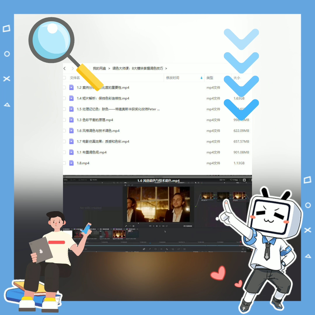 调色大师课:8大模块掌握调色技巧