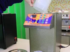 台湾四合微电脑果糖定量机16键设置说明
