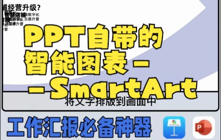 【ppt设计】工作汇报一定要知道的PPT自带神器:Smartart!