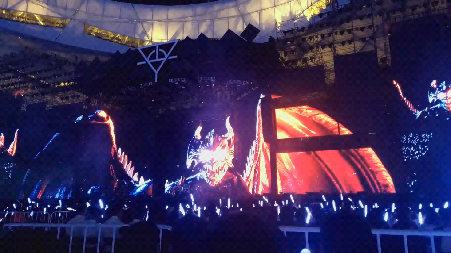 2018华晨宇鸟巢火星演唱会 饭拍(一)