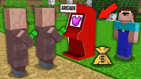 熊孩子说游戏 诺布是如何用魔法盔甲打开ACRCADE机器的?