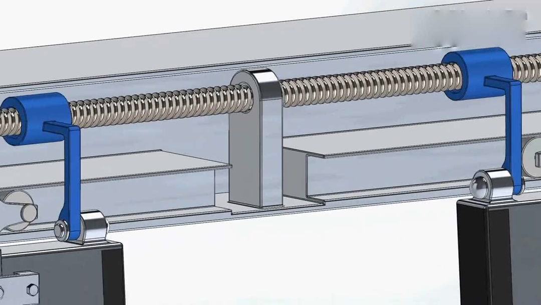 带你看看动画拆解地铁门内部结构,长见识!