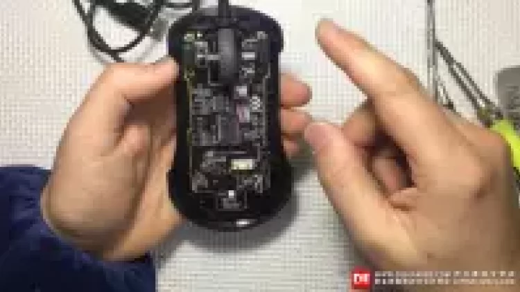╀ 帝亿 ╁ 赛睿SENSEI310鼠标拆解及微动更换视频教程