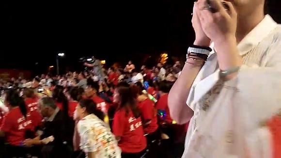 端午节得民族文化开幕式晚会人山人海 节目精彩不断