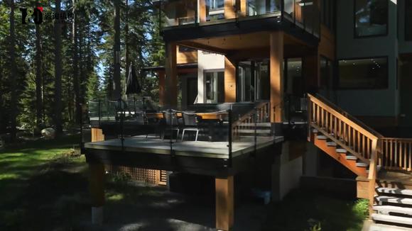 一座森林里定制的别墅!自然的木头别墅!网友:多少钱?买不起!