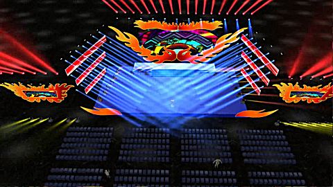 舞美酷库(3D舞美设计软件)---少数民族火把节舞美设计