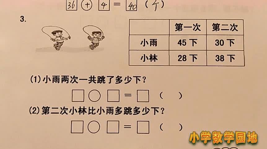 小学数学一年级期末复习 往年期末试卷中的应用题 一定要全部.