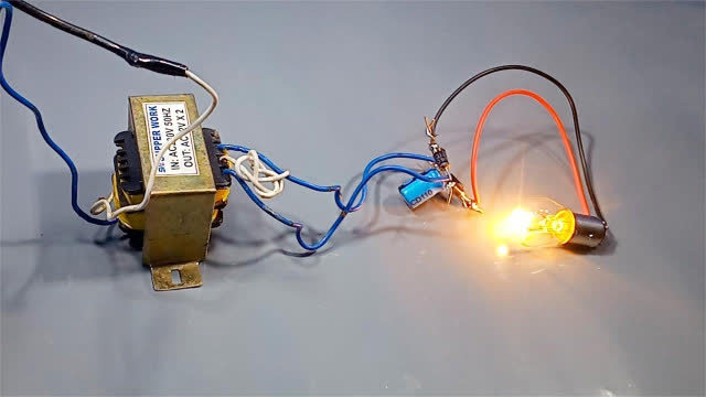 教你如何制作交流220v到直流12V的转换器