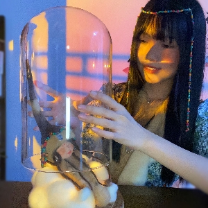 晴时明月羊毛毡 