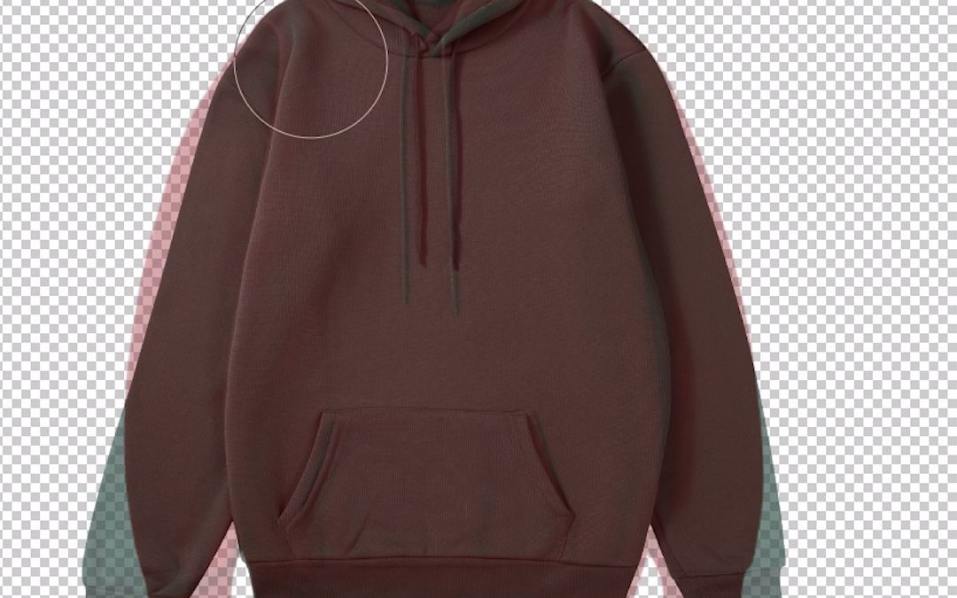PS服装修图 卫衣白底图修图安例分享