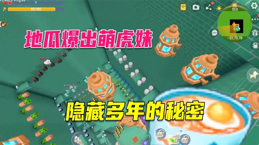 迷你世界:地瓜爆出萌虎妹隐藏多年的秘密,稳坐主播...