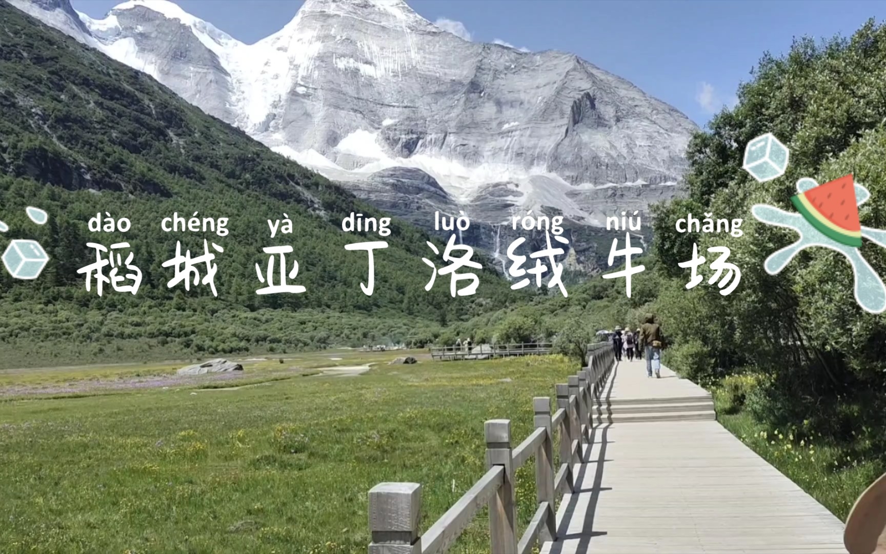 《从你的全世界路过》取景地实地拍摄——稻城亚丁洛绒牛场
