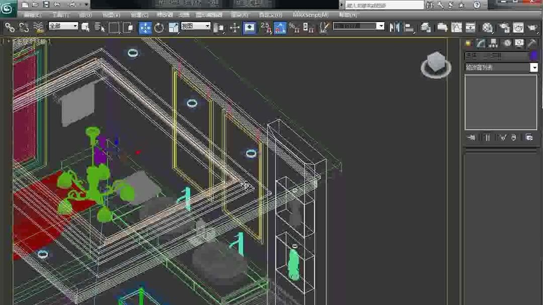 3dmax视频教程 室内设计教程全集 卫生间灯光