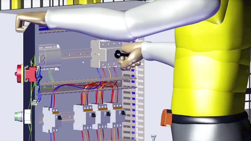 SOLIDWORKS Electrical电气仿真,厉害了!