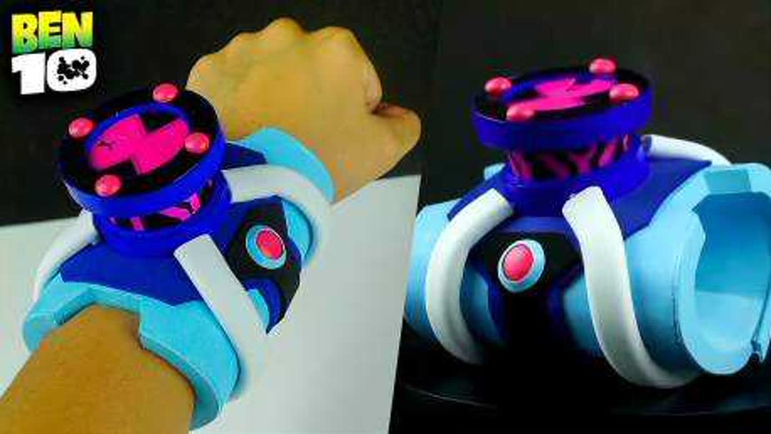 Ben10少年骇客:制作格温的外星变身手表!