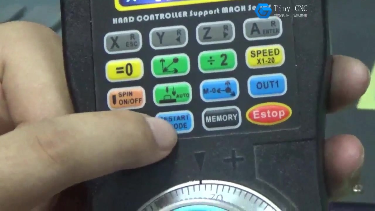 01.手轮常用按键介绍