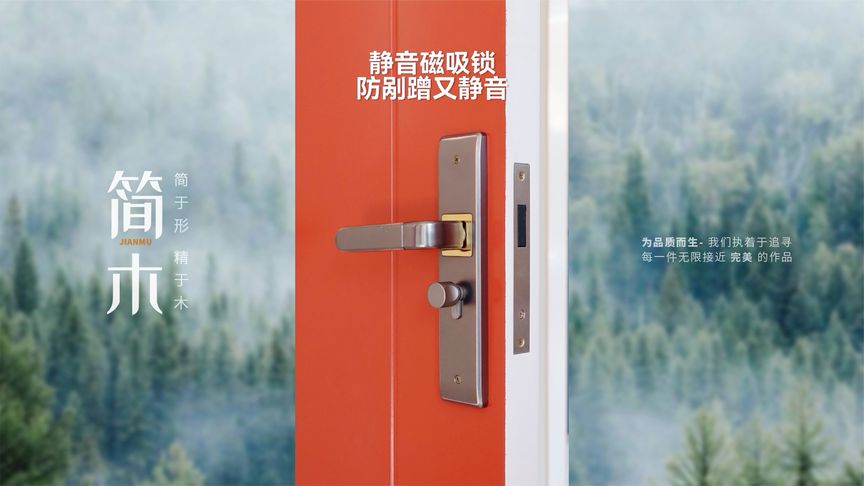 简木实木门,全实木,不惧甲醛