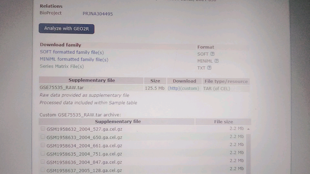 如何高速下载GEO数据并判断是否完整