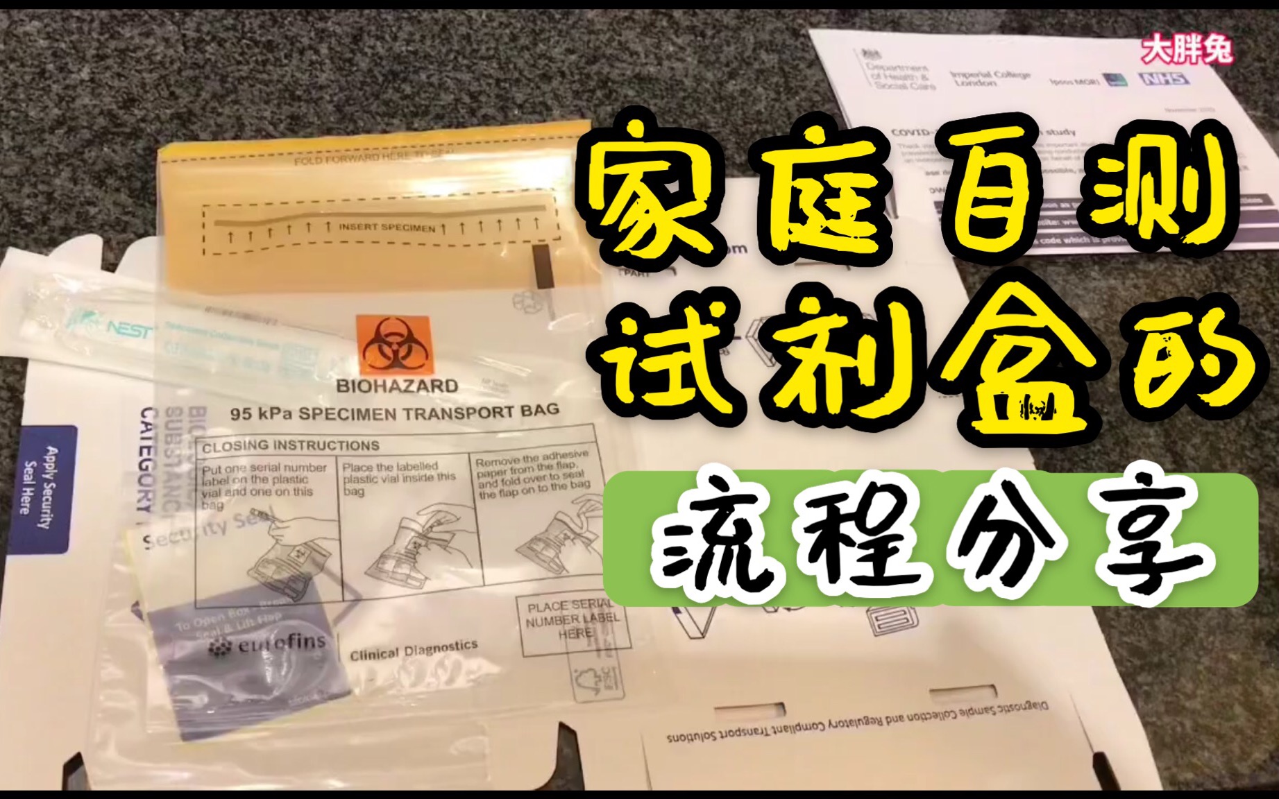 收到了新冠家庭测试盒,大概的流程如何?多久出来结果