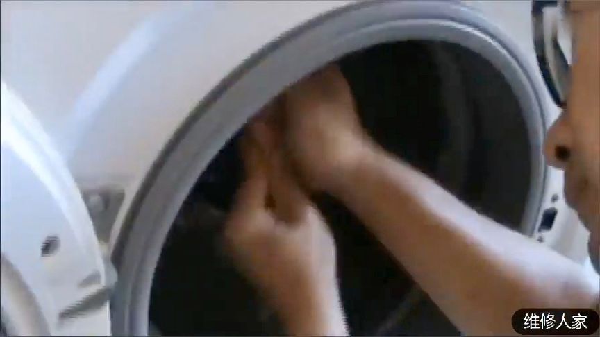 清洗教学视频:滚筒洗衣机