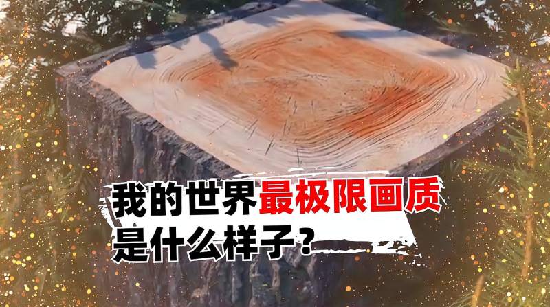 我的世界:我的世界最极限画质是什么样子?电脑要爆炸了