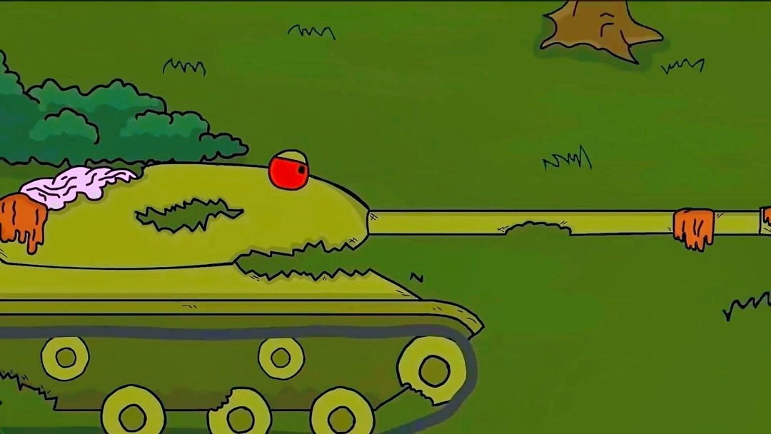 外国经典动画:感染僵尸病毒的小坦克也太可怕了 铁皮都挡不住?